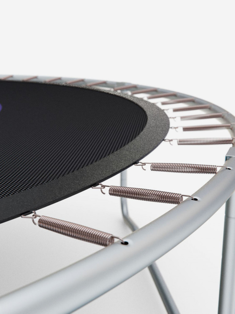 Батут с сеткой DFC PELPO 8ft с лестницей, синий Синий цвет — купить за 18990 руб. со скидкой 17 ...