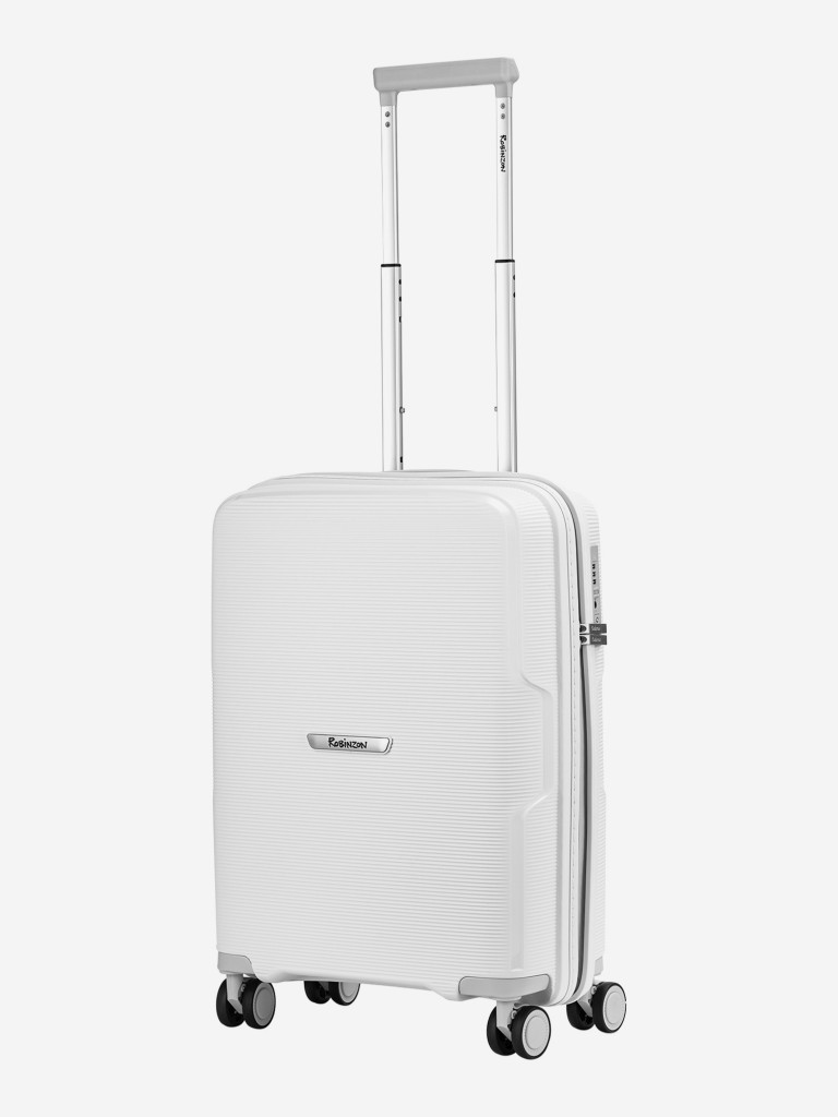 Чемодан Robinzon белый цвет — купить за 11495 руб. со скидкой 45 %, отзывы в интернет-магазине ...