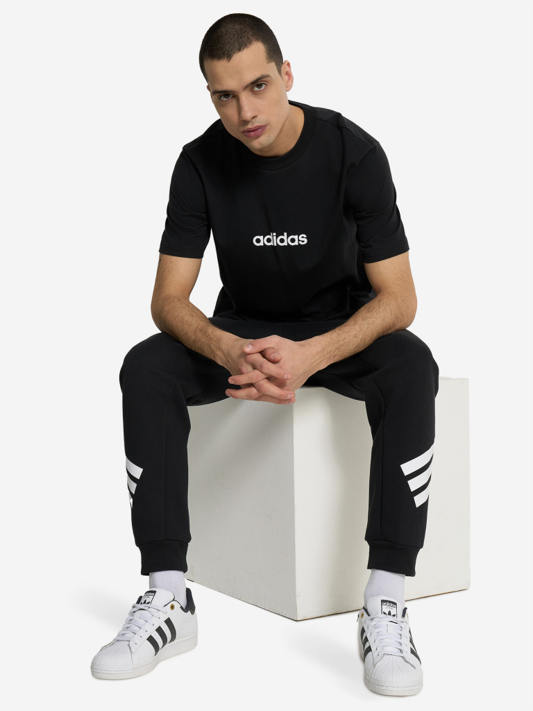 Футболка мужская adidas арт. JE8993 черный цвет — купить за 1599 руб ...