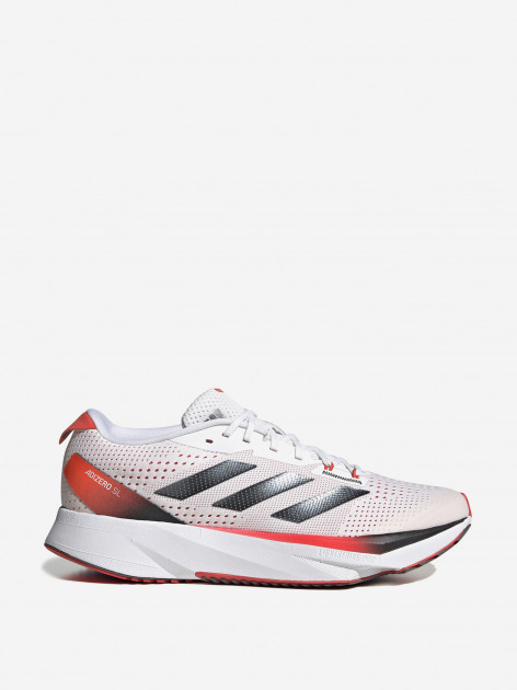 Кроссовки мужские adidas Adizero Sl арт. IG5941 белый/красный/черный ...