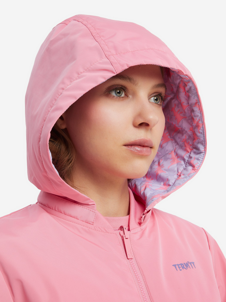 Куртка утепленная двусторонняя женская Termit арт. 128529 розовый/фиолетовый цвет — купить за ...