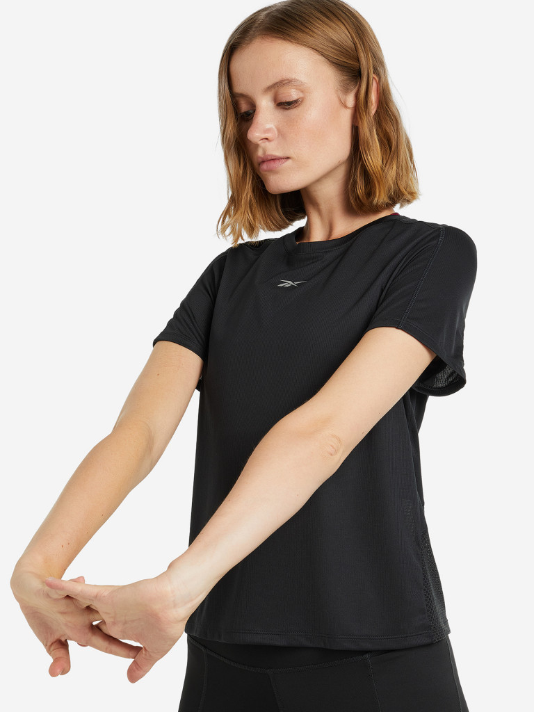 Футболка женская Reebok Running Speedwick арт. GS1927 черный цвет ...