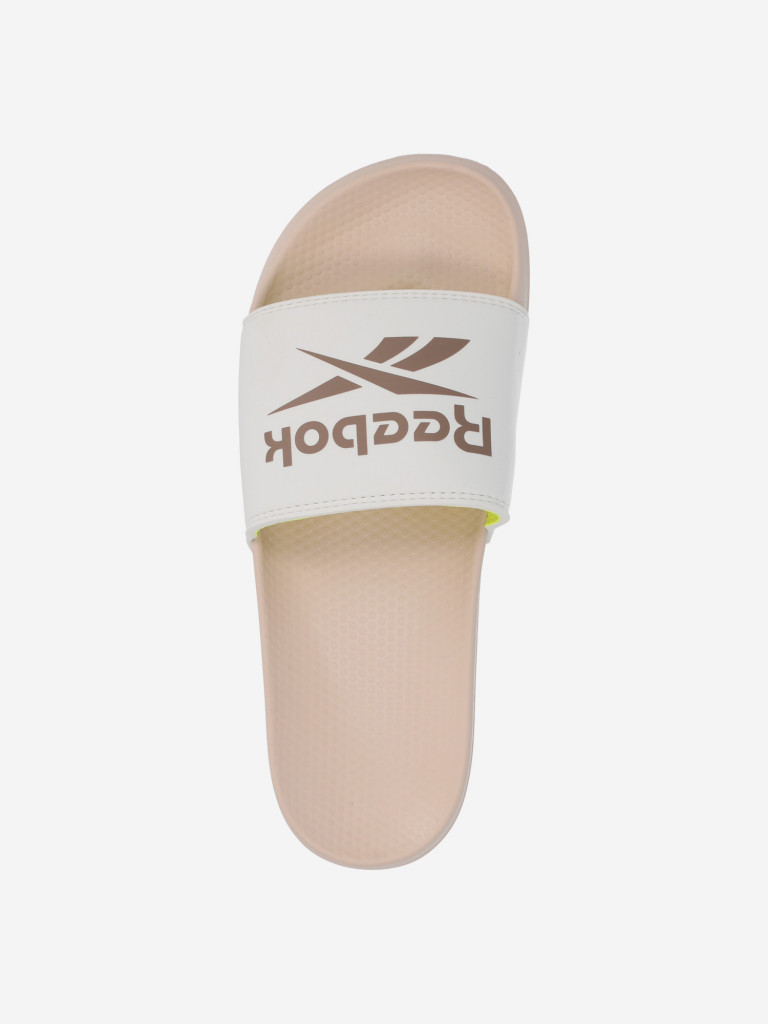 Шлепанцы женские Reebok Fulgere Slide арт. HR0689 бежевый/белый цвет ...
