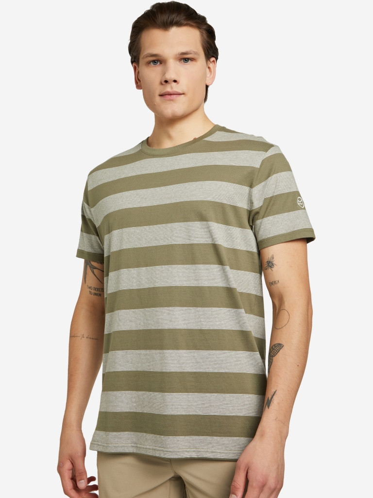 Футболка мужская Regatta Ryeden арт. RMT265 серо-зеленый цвет — купить ...