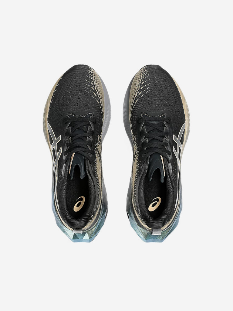 Кроссовки мужские ASICS Novablast 4 Platinum арт. 1011B924 черный/коричневый цвет — купить за ...