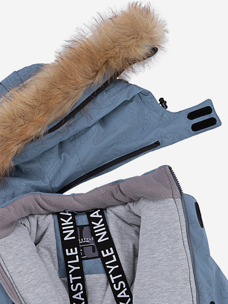 Комбинезон NIKASTYLE туман/деним цвет — купить за 5290 руб. со скидкой 48 %, отзывы в интернет ...