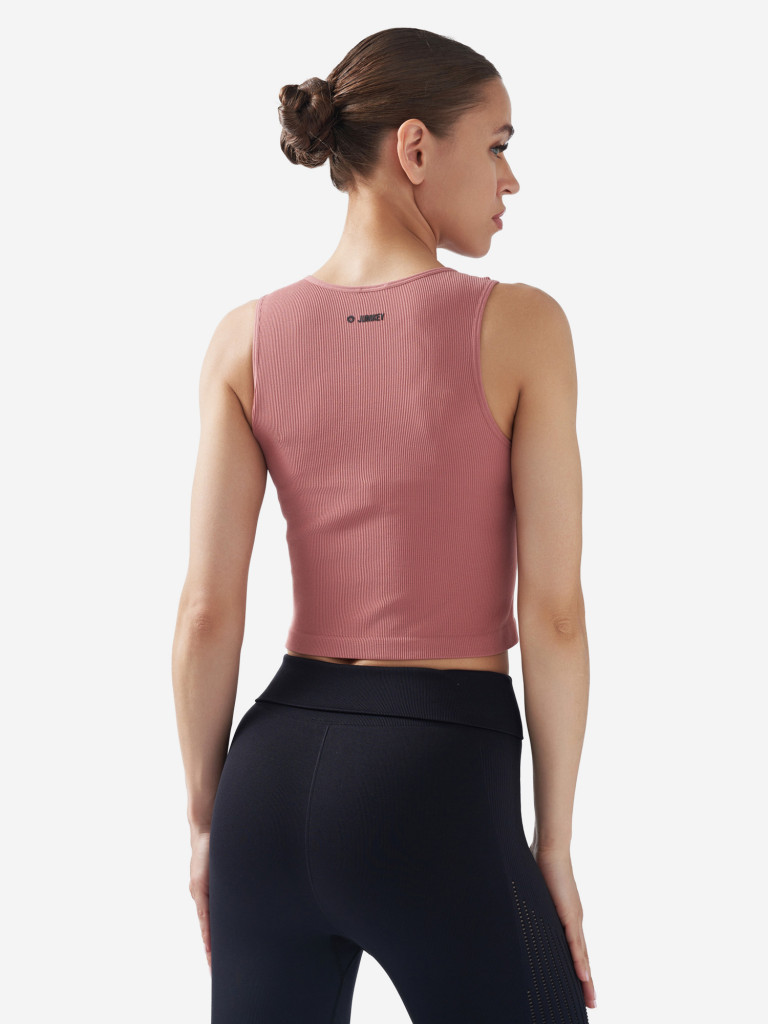 Спортивный топ женский Jumkey розовый цвет — купить за 2199 руб. со ...