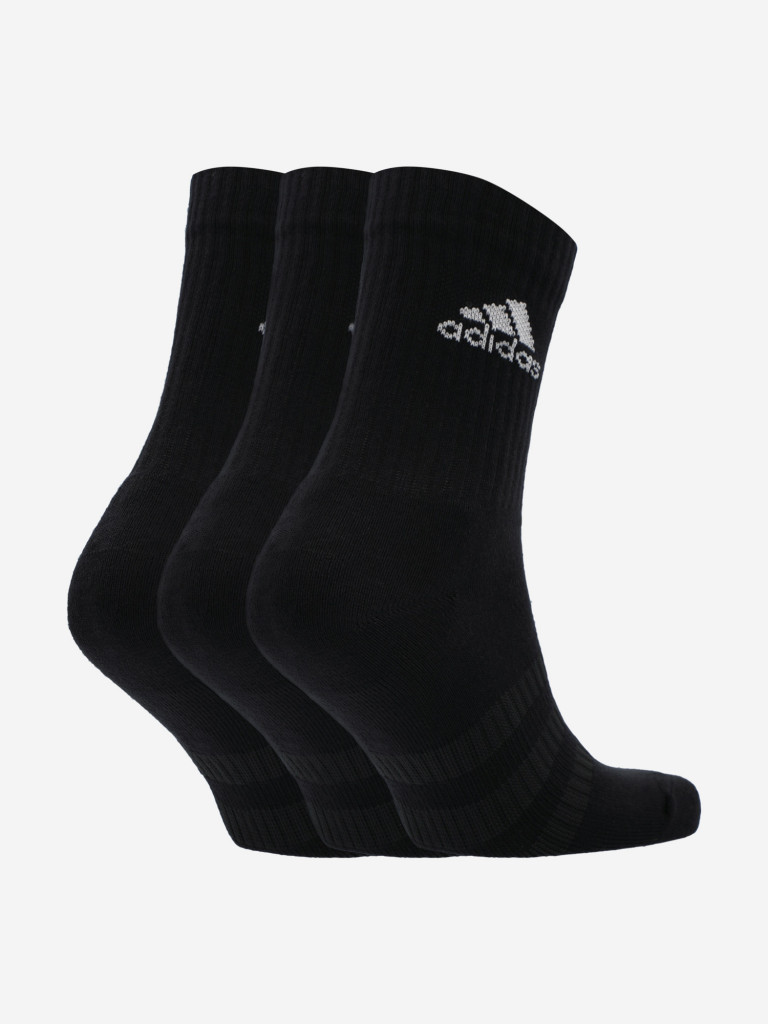 Носки adidas Cushioned Ankle, 3 пары арт. DZ9357 черный цвет — купить ...