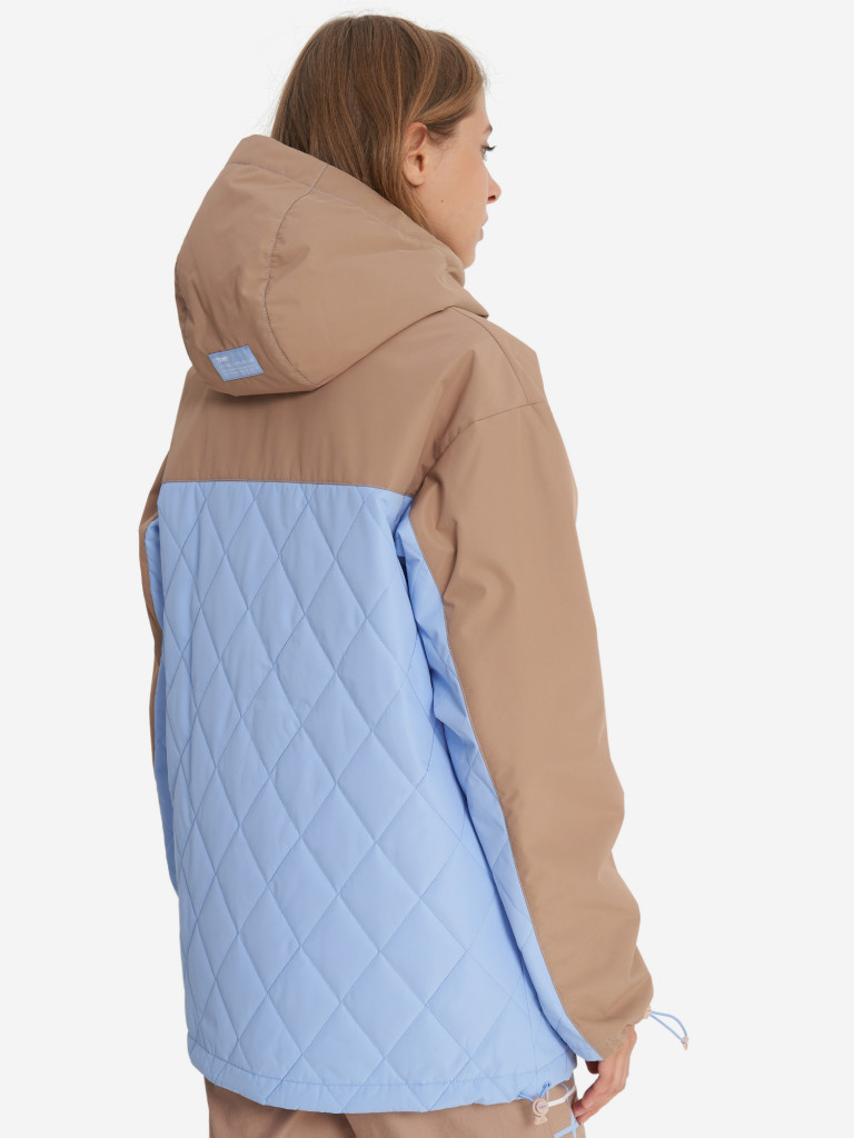 Куртка утепленная женская Termit голубой/бежевый цвет — купить за 6499 руб., отзывы в интернет ...