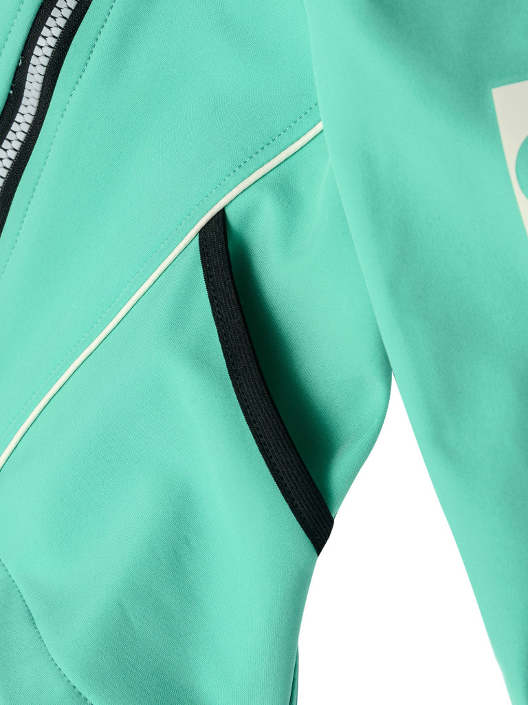 Ветровка Софтшелл SoftShell для девочки Artel арт. 61019 мятный цвет — купить за 3205 руб. со ...