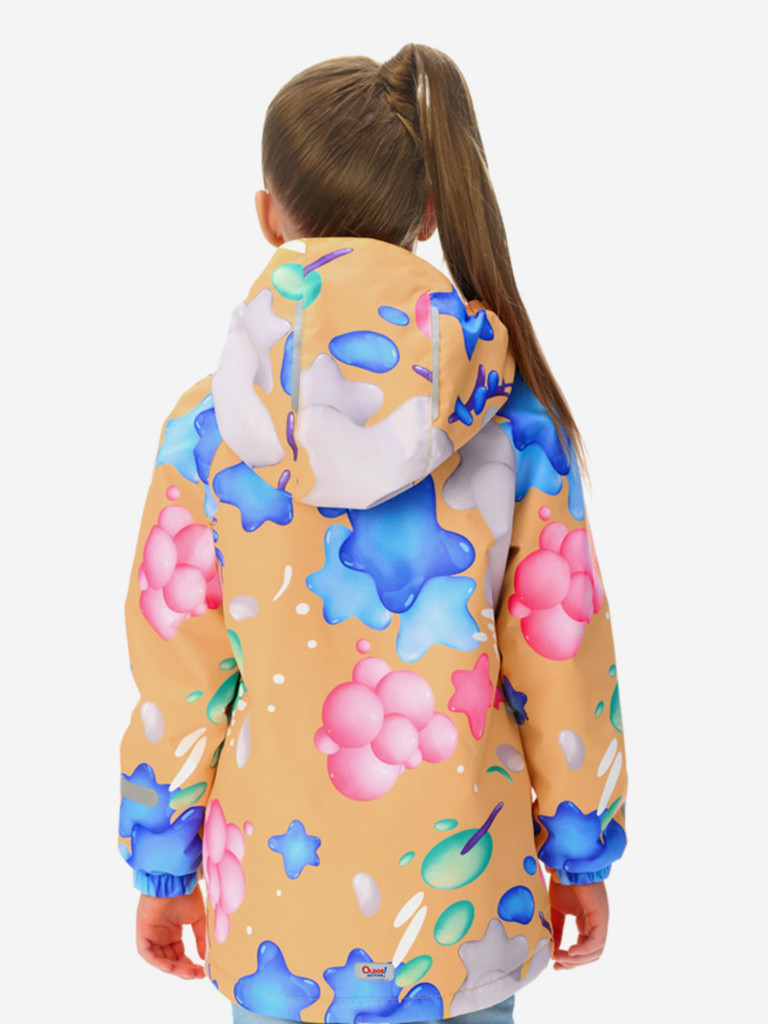 Куртка утепленная для девочки Oldos банановый цвет — купить за 6499 руб. со скидкой 16 %, отзывы ...