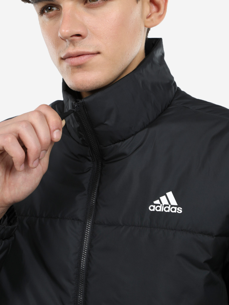 Куртка утепленная мужская adidas Basic арт. DZ1396 черный цвет — купить ...