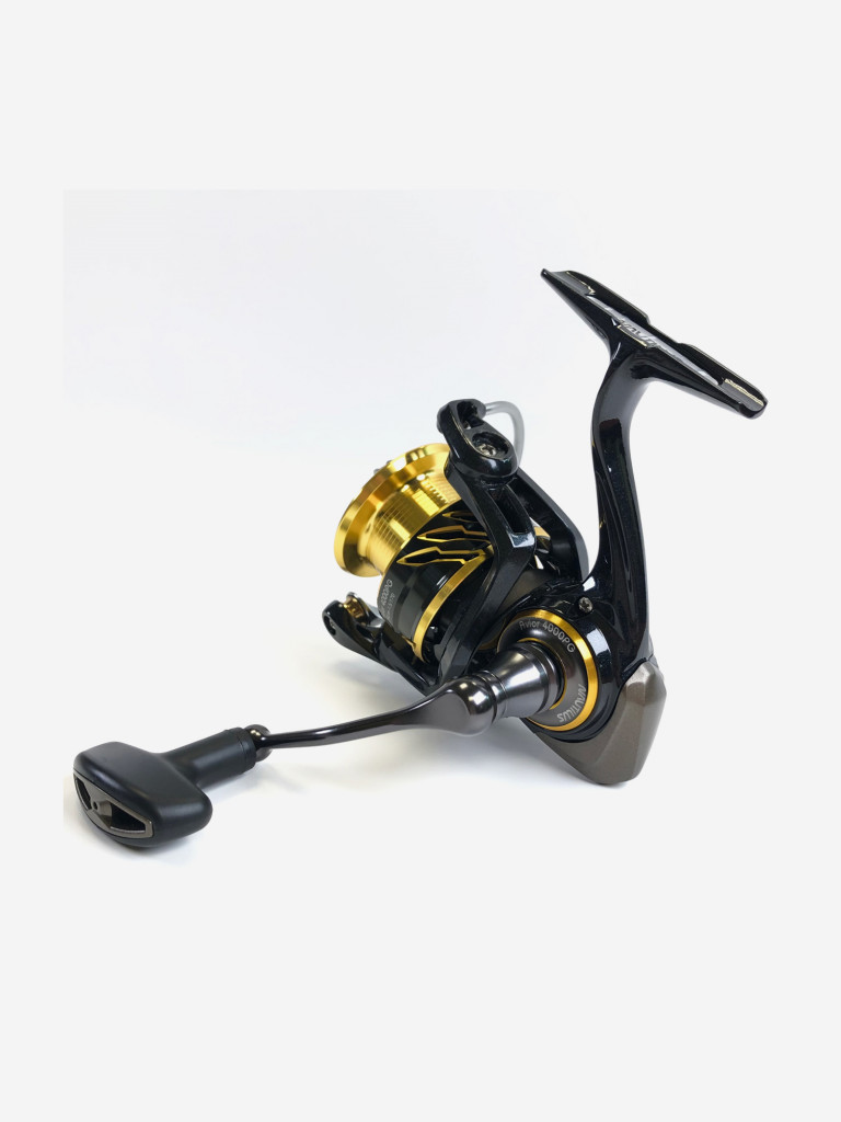 Катушка спиннинговая Nautilus Avior 4000 PG Черный/золотой цвет — купить за 4980 руб. со скидкой ...