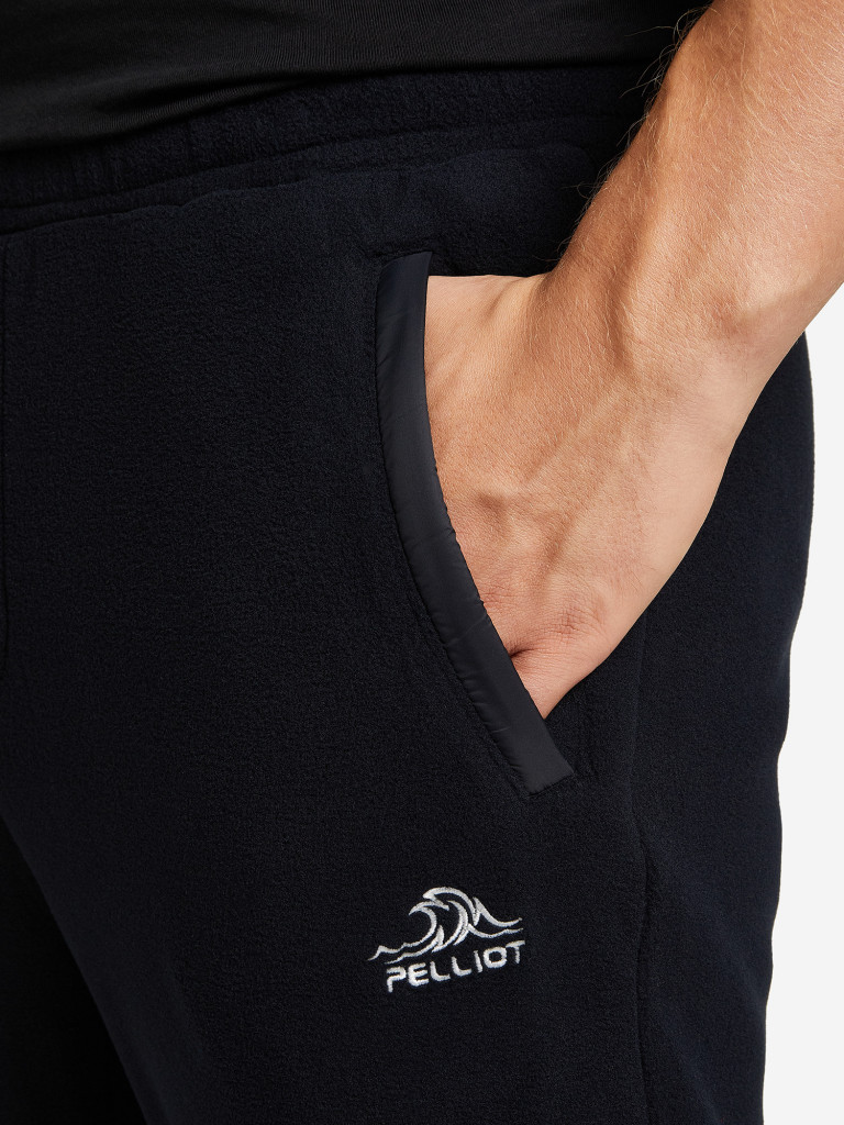 Брюки флисовые мужские Pelliot арт. 11231115 черный цвет — купить за 1499 руб. со скидкой 70 % ...