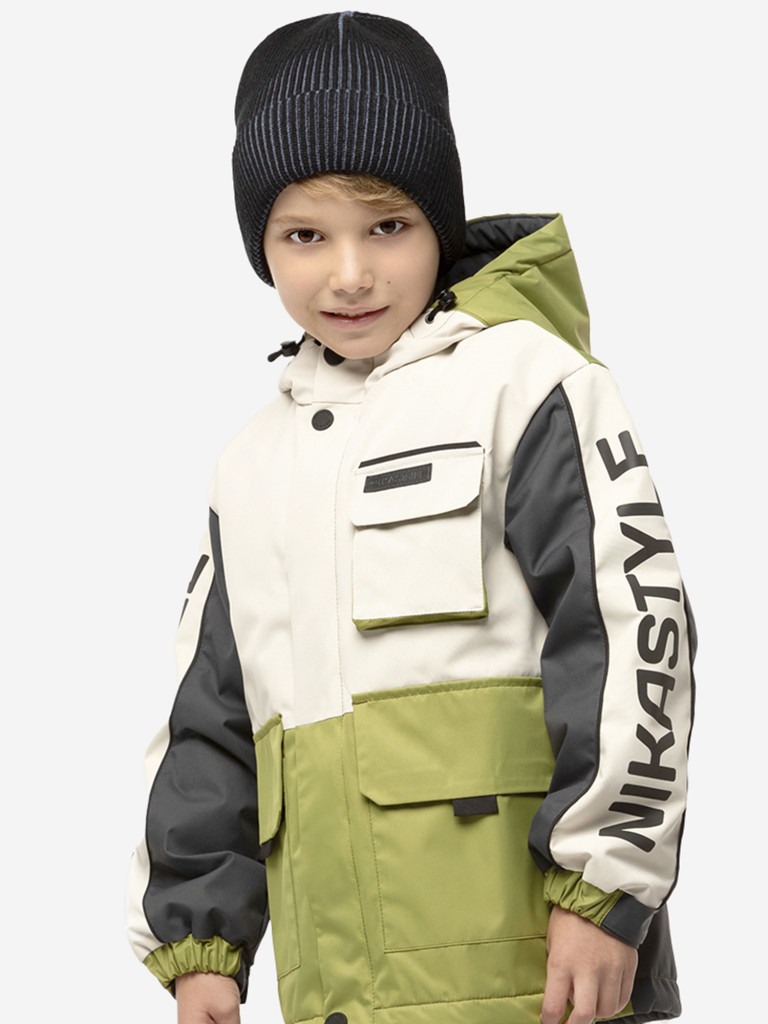 Куртка NIKASTYLE кешью/лайм цвет — купить за 6290 руб. со скидкой 26 %, отзывы в интернет ...