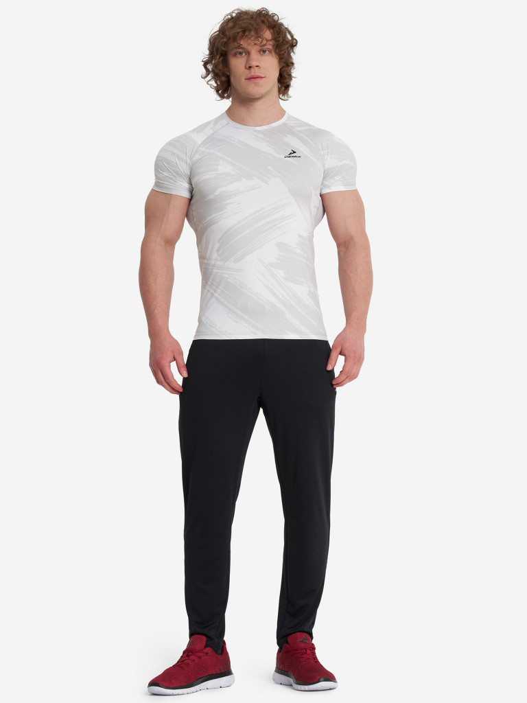 Футболка мужская Demix ForceBlast Training GFX Mesh арт. 129591 серый ...