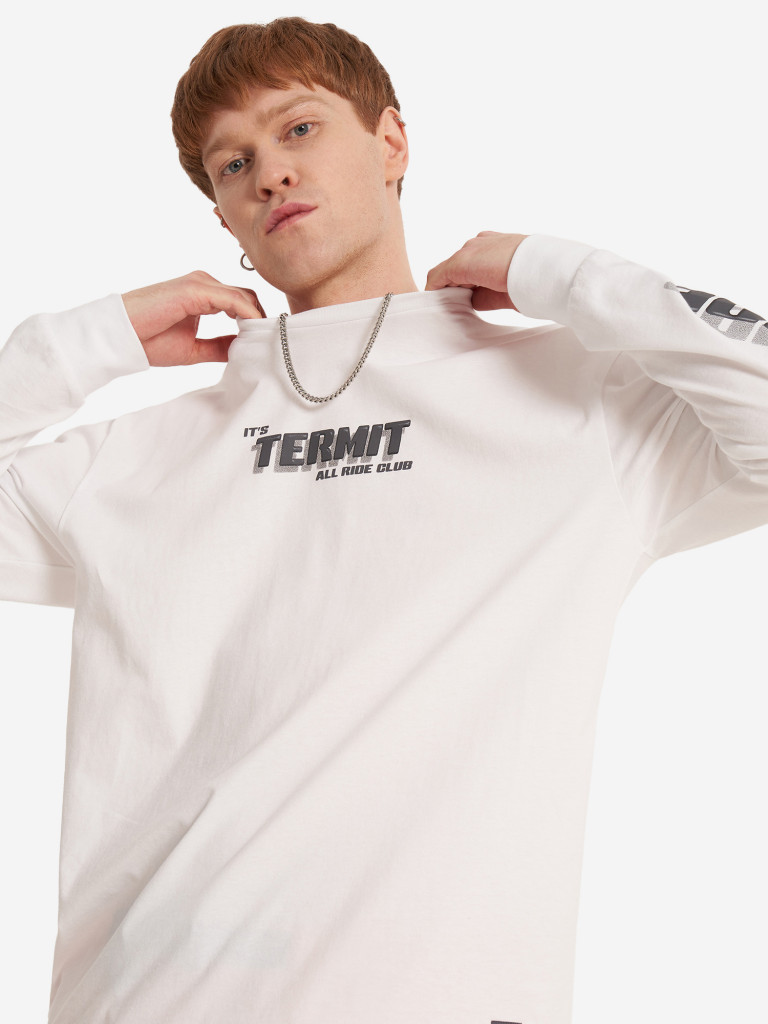 Лонгслив мужской Termit арт. 128292 белый цвет — купить за 599 руб. со скидкой 60 %, отзывы в ...