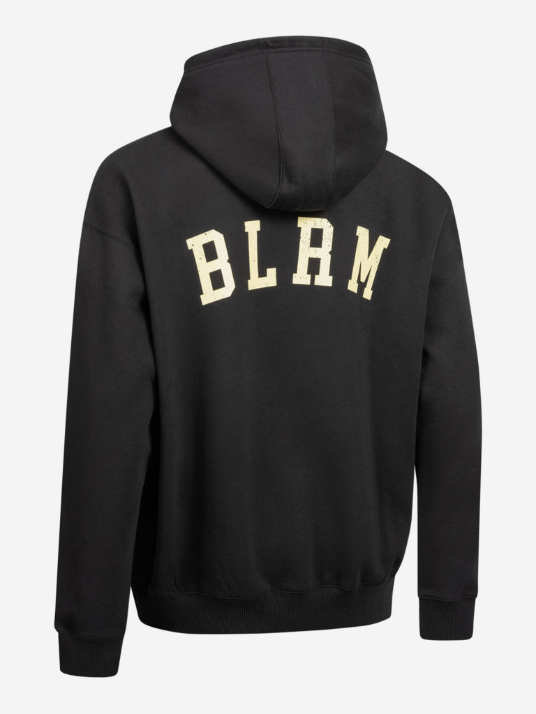 Толстовка мужская с капюшоном оверсайз BENLEE LEMARR черный/желтый цвет ...