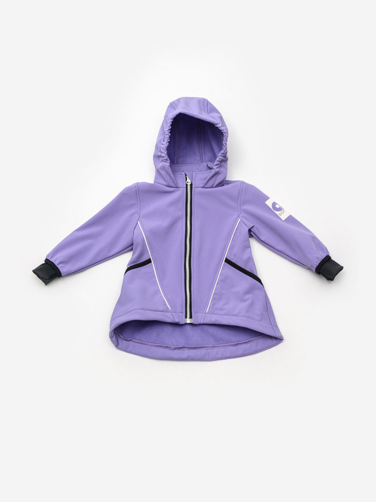 Ветровка Софтшелл SoftShell для девочки Artel фиолетовый цвет — купить за 3205 руб. со скидкой ...