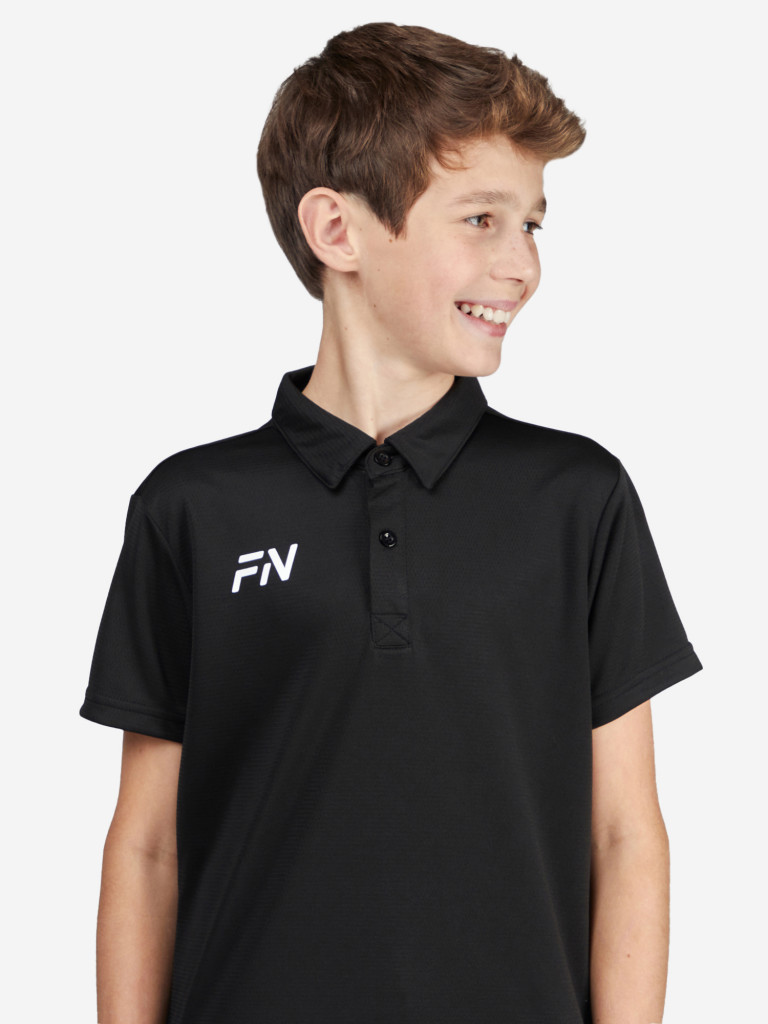 Поло для мальчиков FN Polo KID Черный цвет — купить за 590 руб. со ...