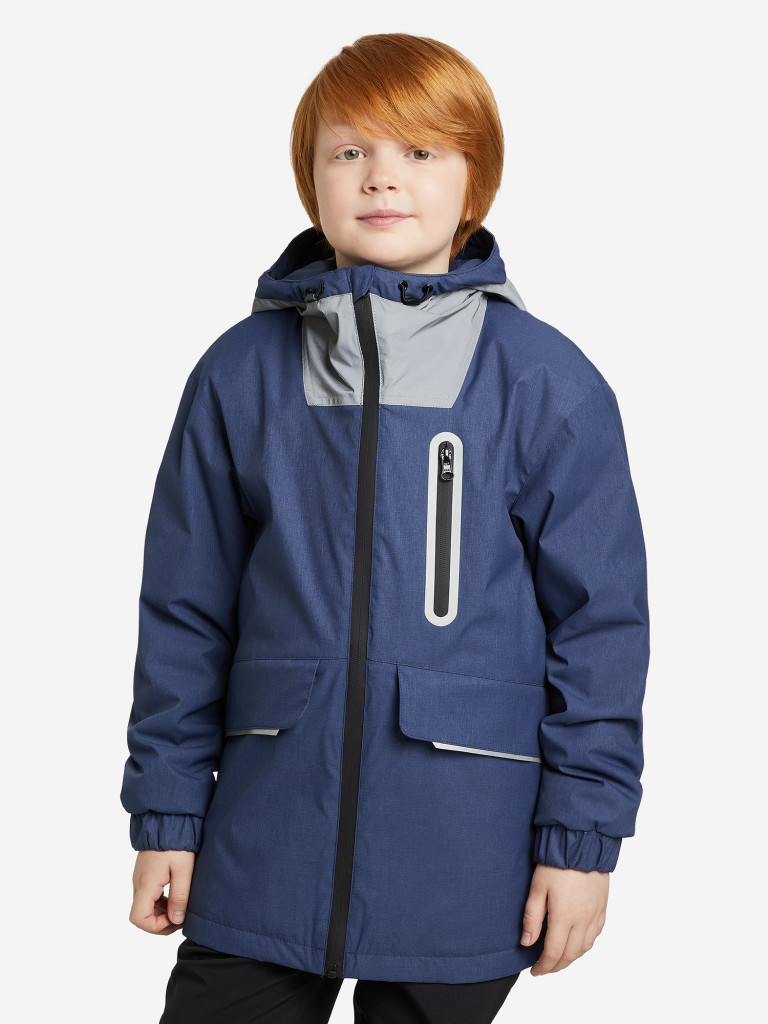 Куртка утепленная для мальчиков Oldos! арт. OCSS23JK1T113 синий цвет — купить за 4079 руб. со ...