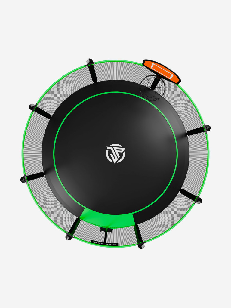 Батут Jump Power 12 ft Pro Stable Point Green зеленый цвет — купить за ...