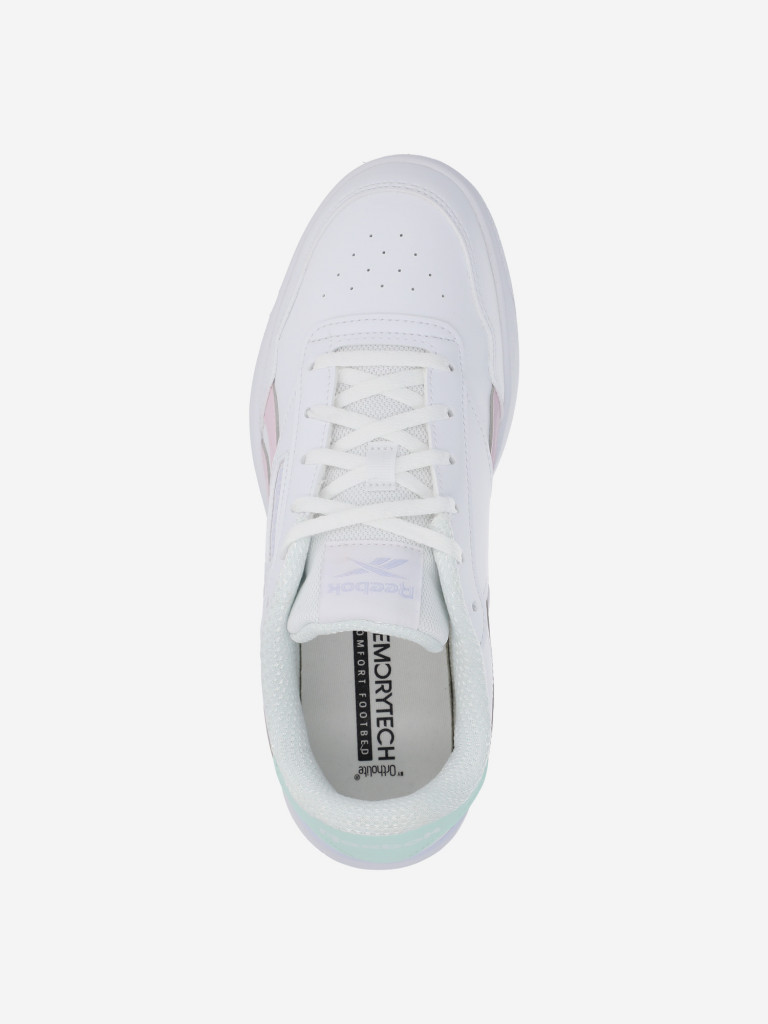 Кеды женские Reebok Court Advance Clip арт. H03556 белый/розовый цвет ...