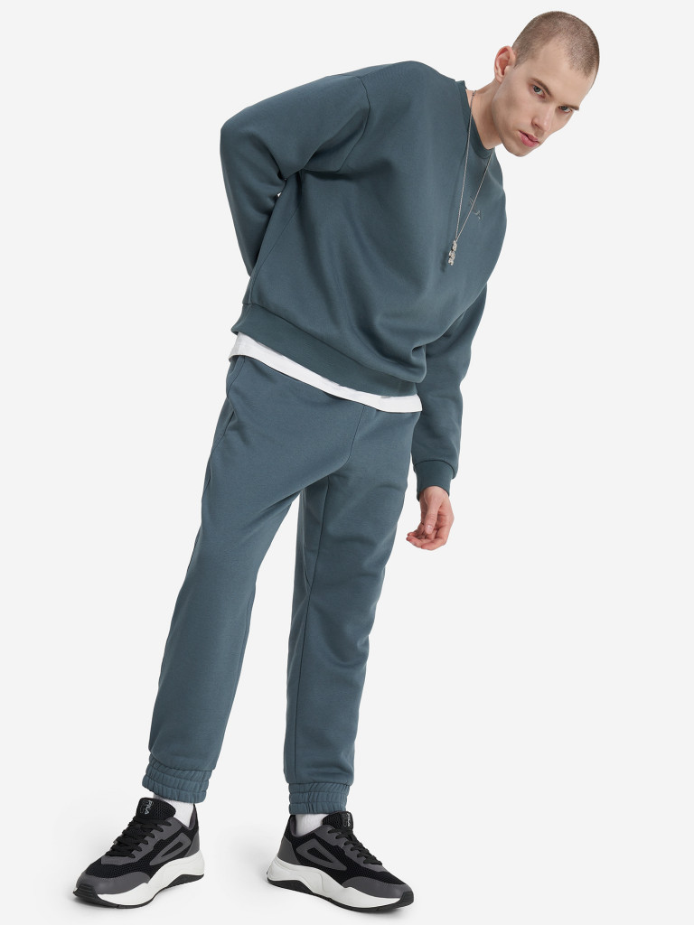 Свитшот мужской FILA Essentials арт. 129401 сапфировый цвет — купить за 1849 руб. со скидкой 50 ...