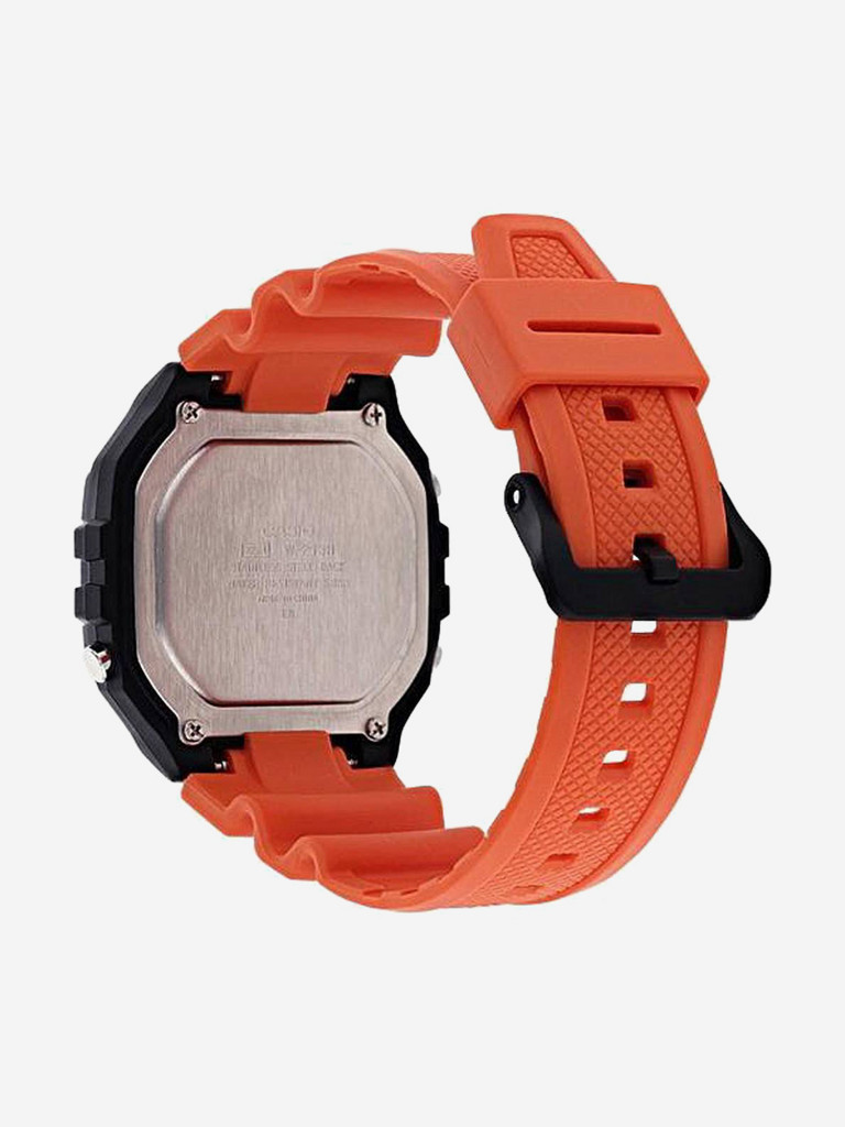 Наручные часы Casio W-218H-4B2 Оранжевый цвет — купить за 2890 руб. со ...
