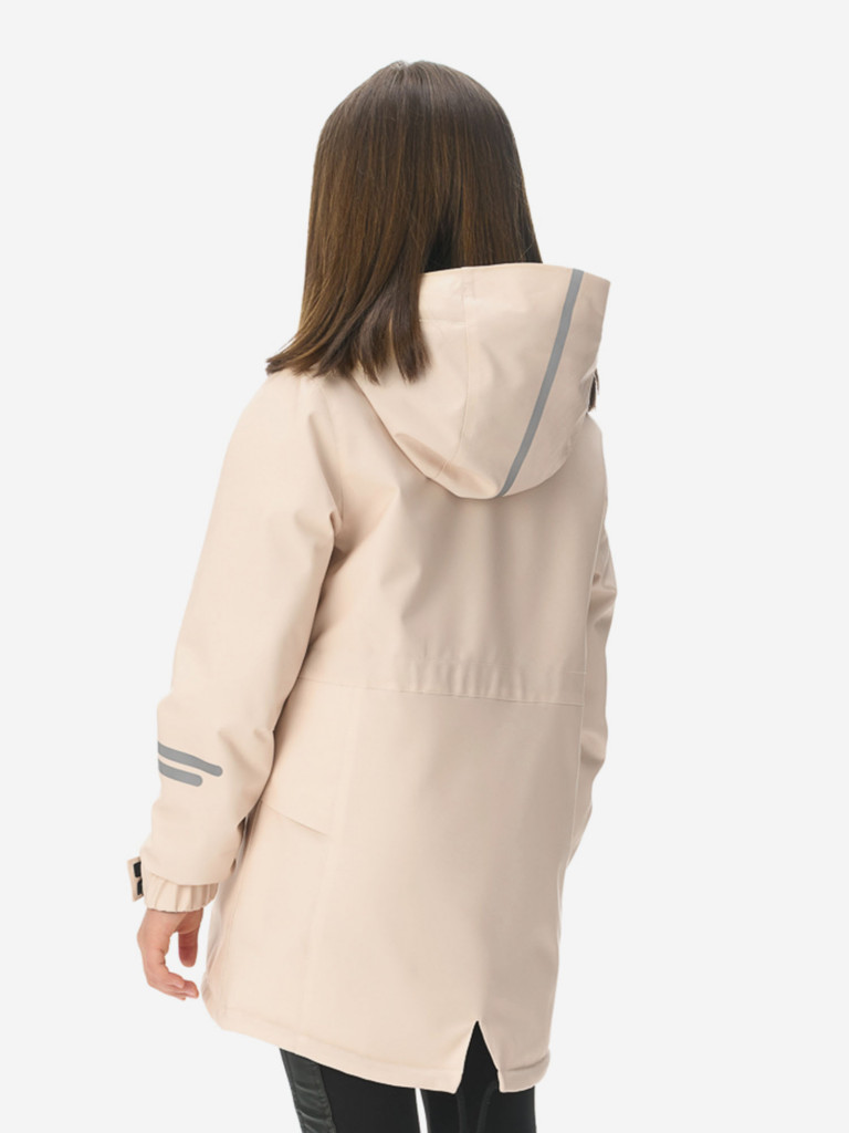 Куртка утепленная для девочки Oldos песочный цвет — купить за 8999 руб. со скидкой 15 %, отзывы ...