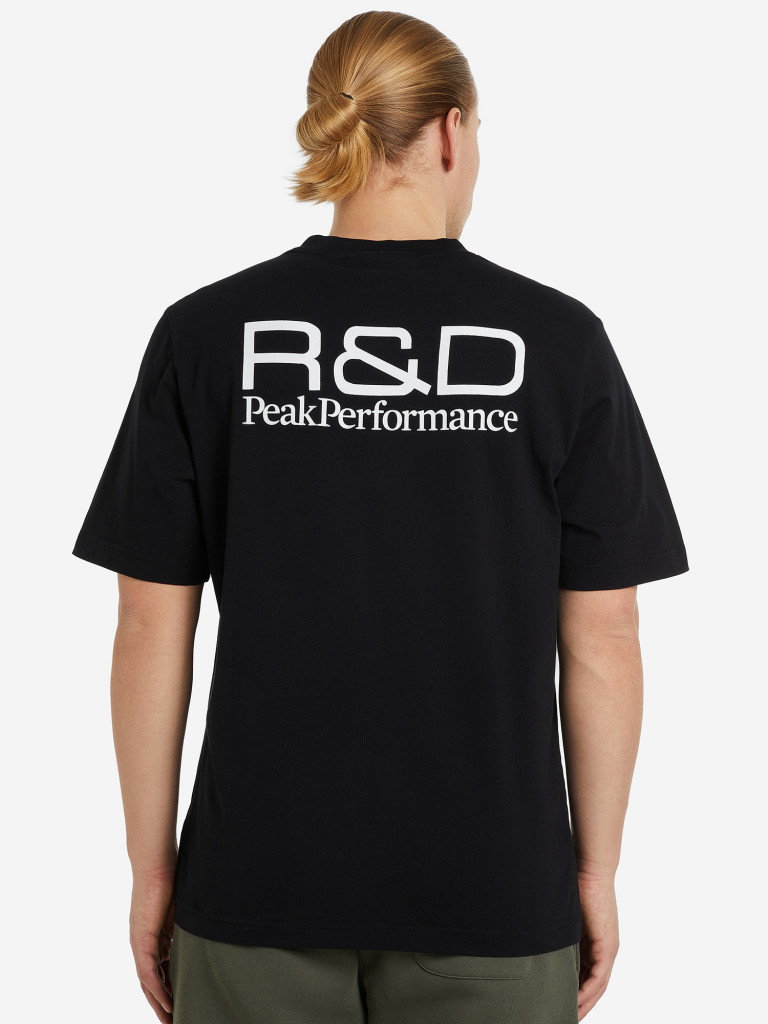 Футболка мужская Peak Performance R&D Print арт. G77566040 черный цвет ...