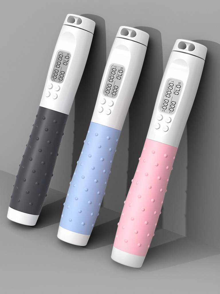 Скакалка PROIRON умная с дисплеем Белый/Розовый цвет — купить за 1633 руб. со скидкой 14 % ...