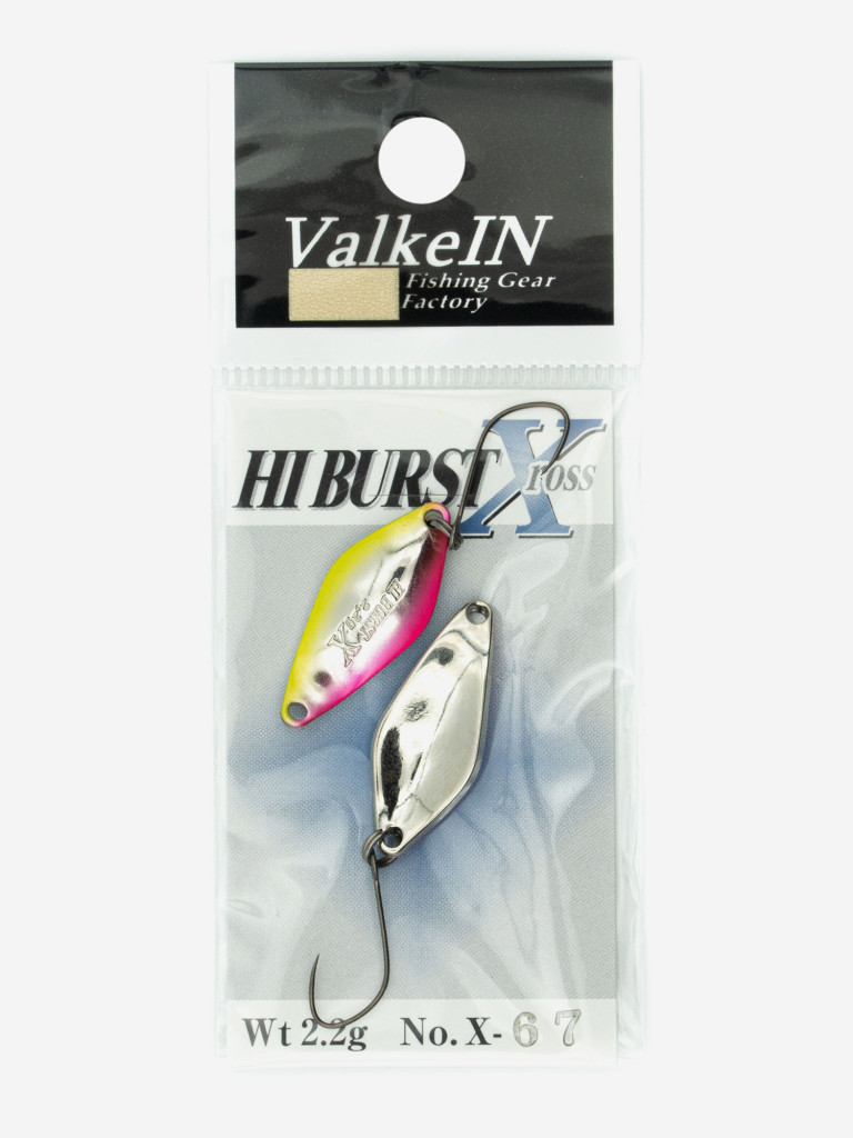 Блесна VALKEIN HI BURST X-ROSS 2.2гр цвет X-67 x-67 цвет — купить за ...