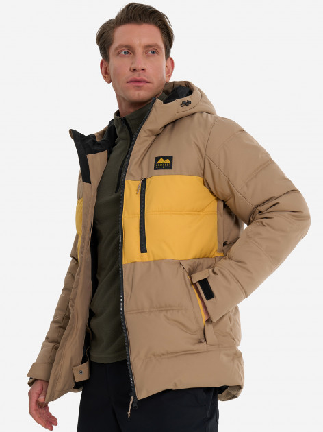 Пуховик мужской Protest арт. 131861 бежевый/желтый цвет — купить за ...