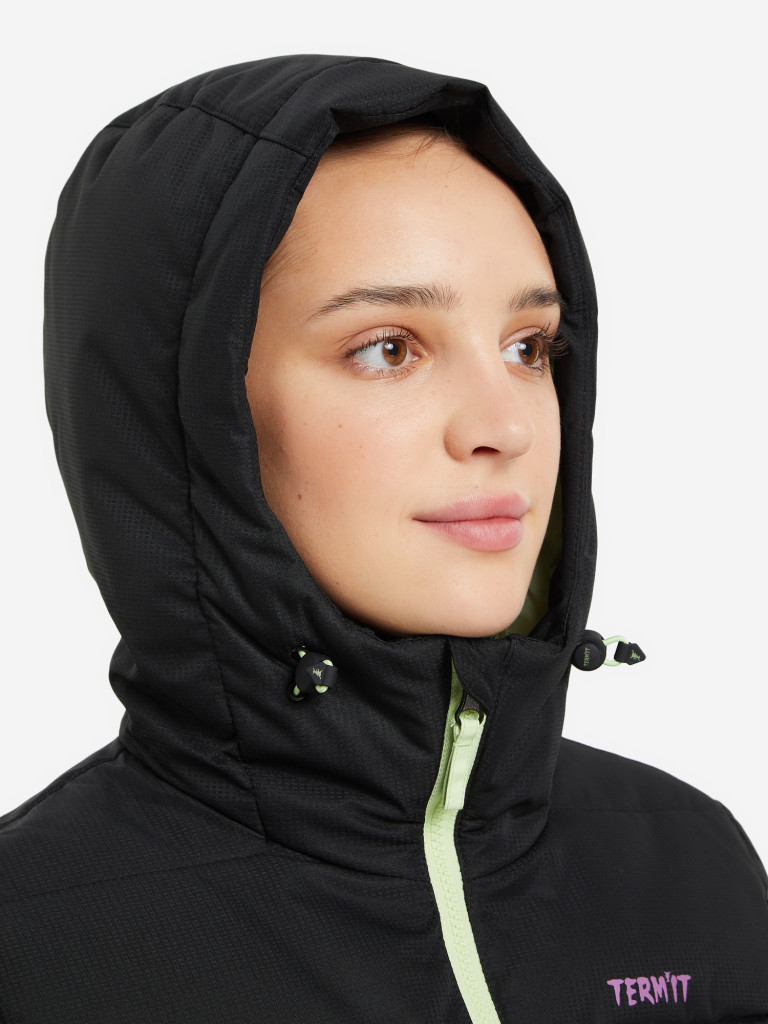 Пуховик женский Termit арт. 124774 черный цвет — купить за 2999 руб. со скидкой 70 %, отзывы в ...