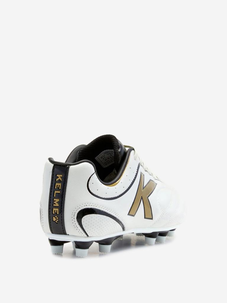 Бутсы Kelme Legacy MG Белый/золотой цвет — купить за 4249 руб. со скидкой 15 %, отзывы в ...