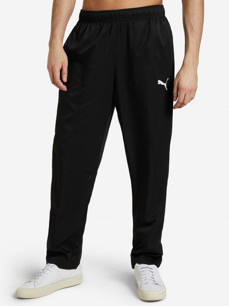 Брюки мужские PUMA Active Woven арт. 586732 черный цвет — купить за ...