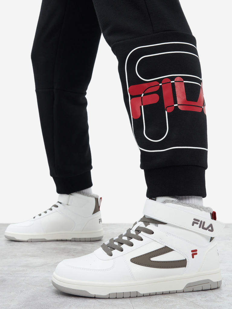 Кеды утепленные для мальчиков FILA Fil Nxt Mid арт. 132404 белый цвет ...