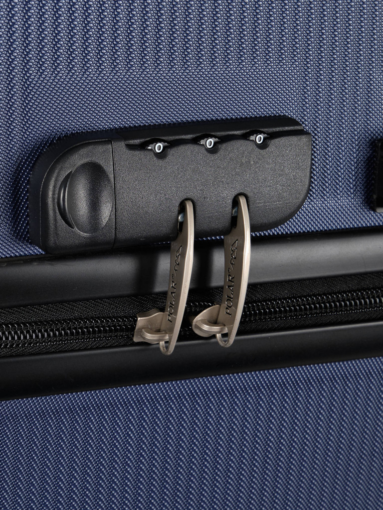 Чемодан средний-POLAR-R612-24-D.BLUE Синий цвет — купить за 6435 руб ...