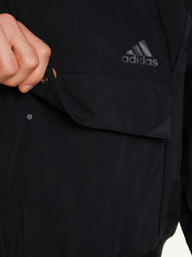 Ветровка мужская adidas арт. H40231 черный цвет — купить за 3249 руб ...
