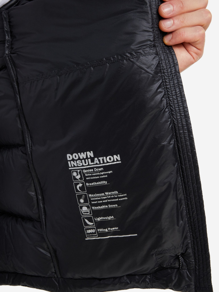 Пуховик мужской Pelliot арт. 11240823 черный цвет — купить за 10199 руб. со скидкой 70 %, отзывы ...