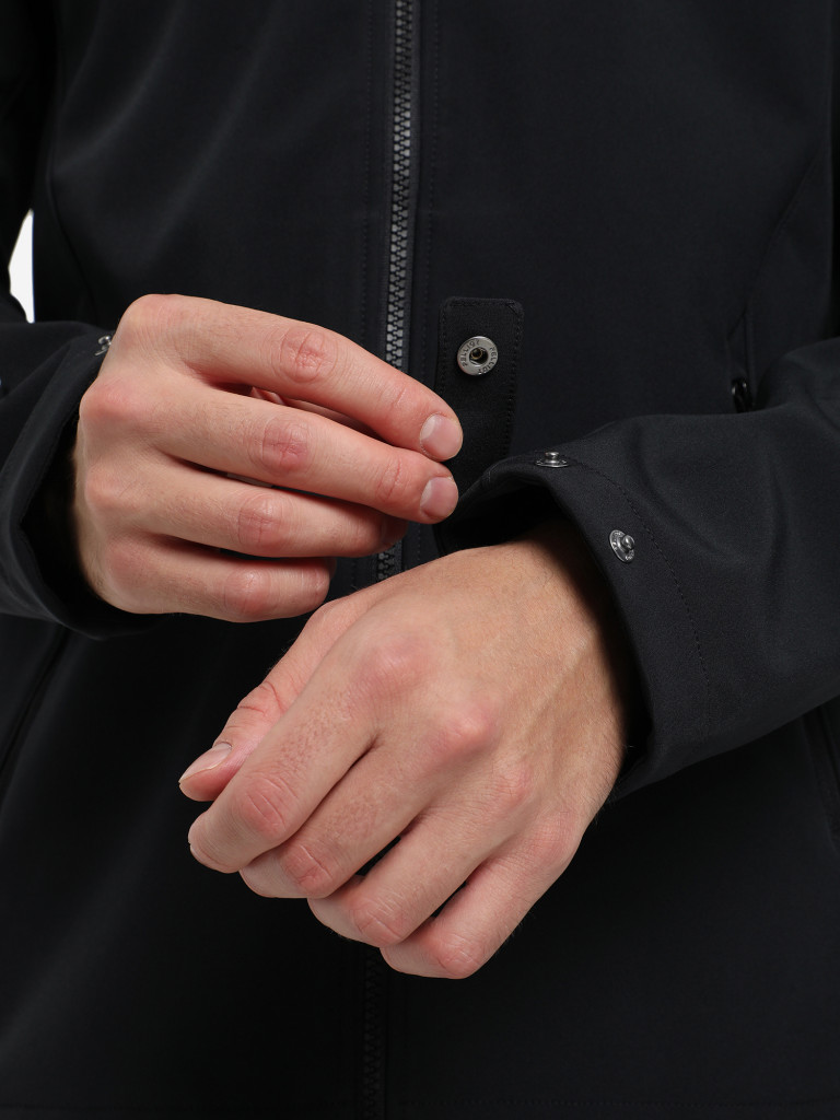 Куртка софтшелл мужская Pelliot арт. 11230601 черный цвет — купить за 2699 руб. со скидкой 70 % ...