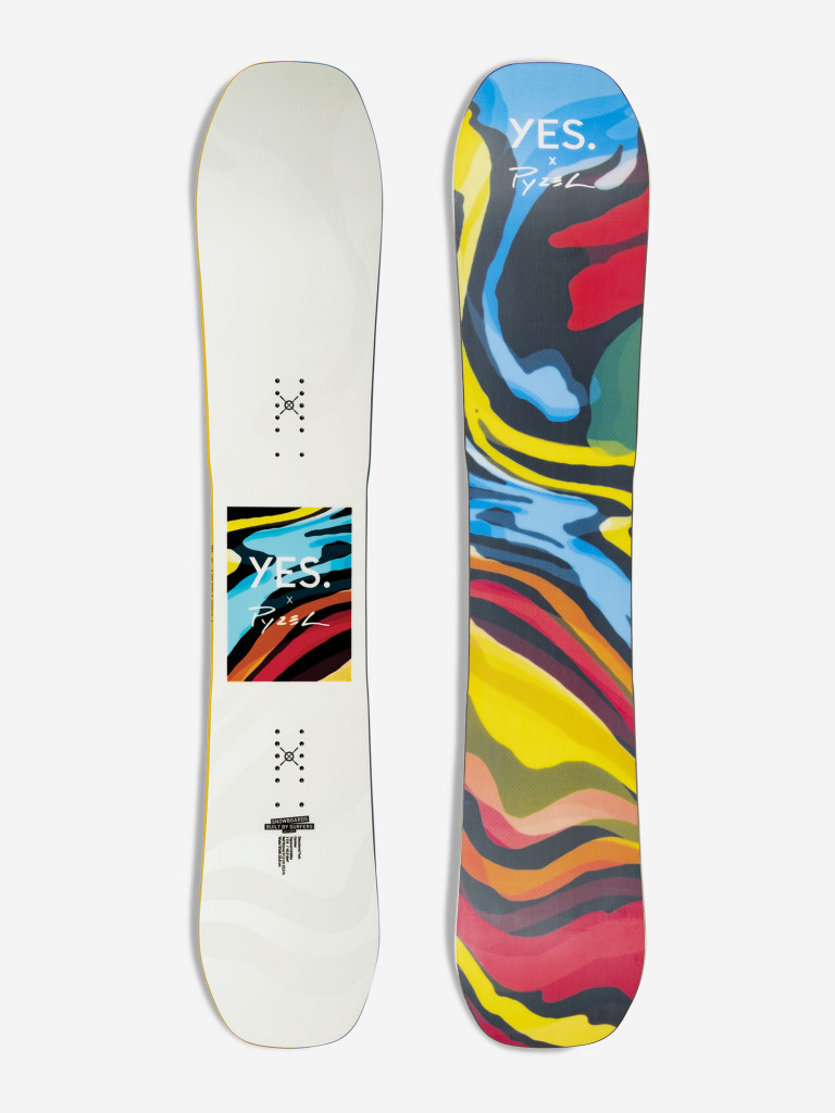 Сноуборд YES. Pyzel SBBS арт. SNU.SBS белый цвет — купить за 49699 руб ...