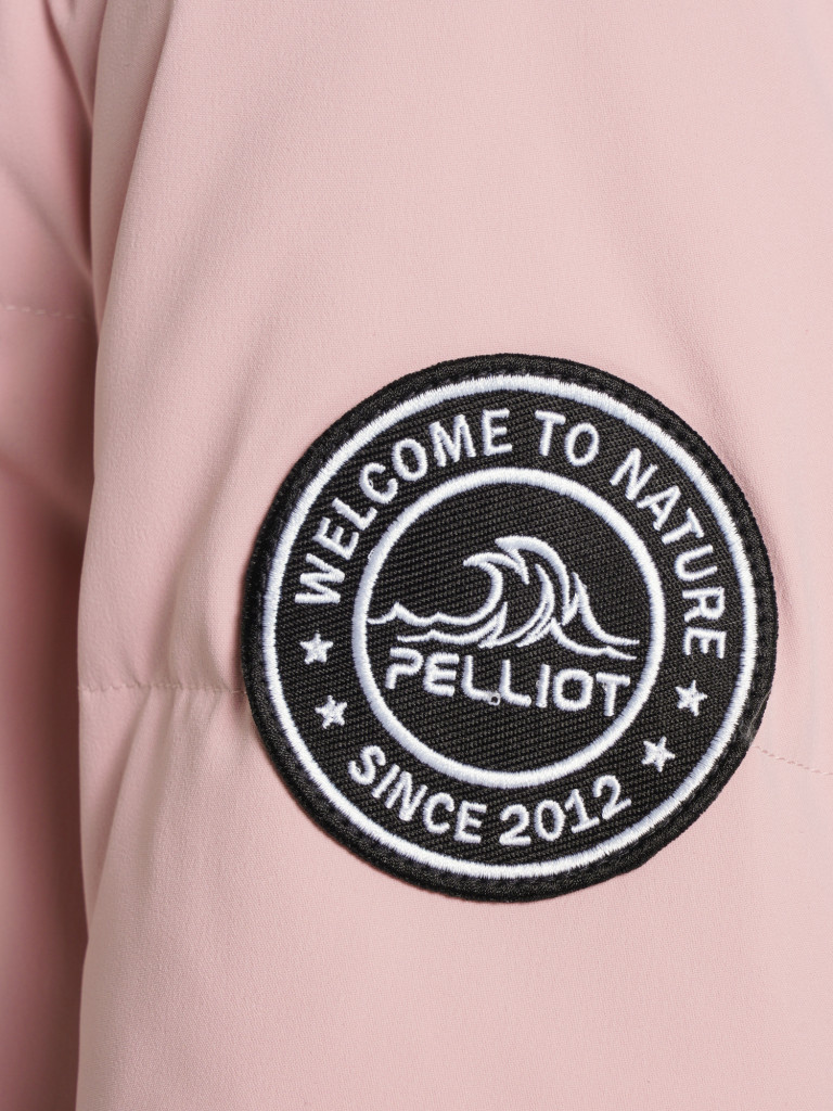 Пуховик женский Pelliot арт. 12240822 розовый цвет — купить за 7079 руб. со скидкой 70 %, отзывы ...