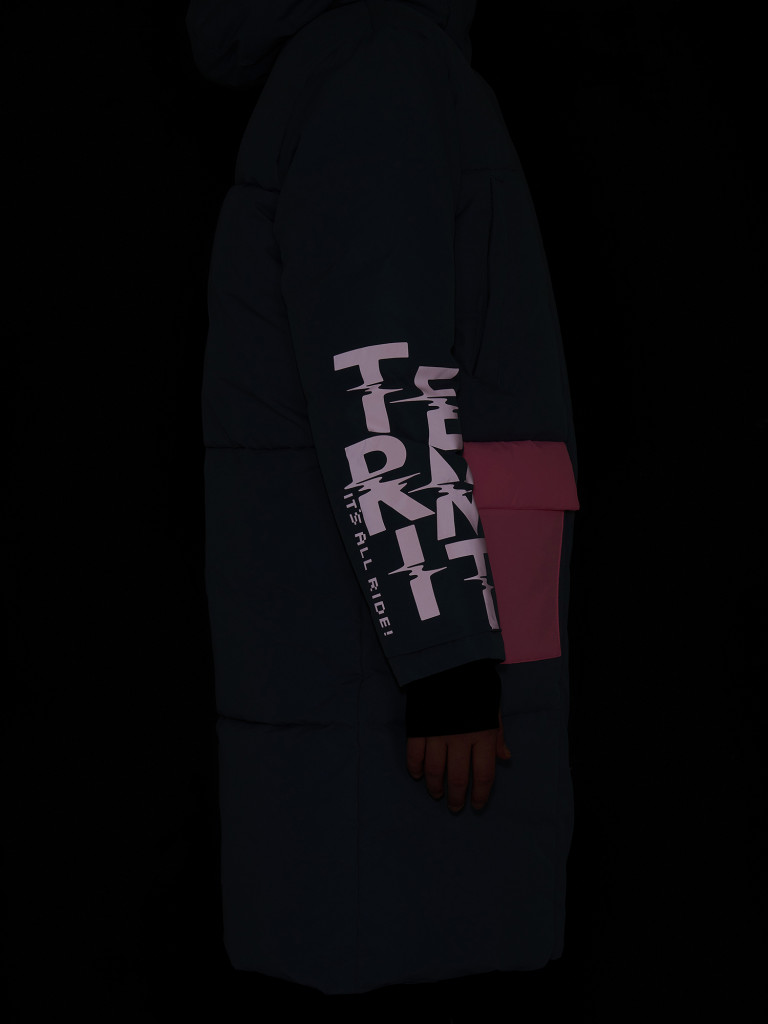 Куртка сноубордическая для девочек Termit арт. 132018 серый цвет — купить за 4249 руб. со ...