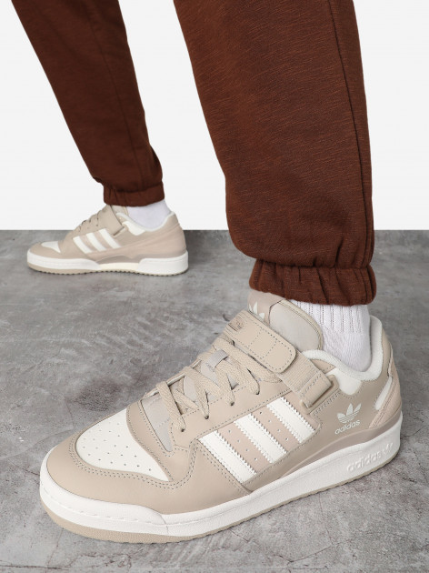 Кеды мужские adidas Forum Low арт. IE7173 бежевый/белый цвет — купить ...