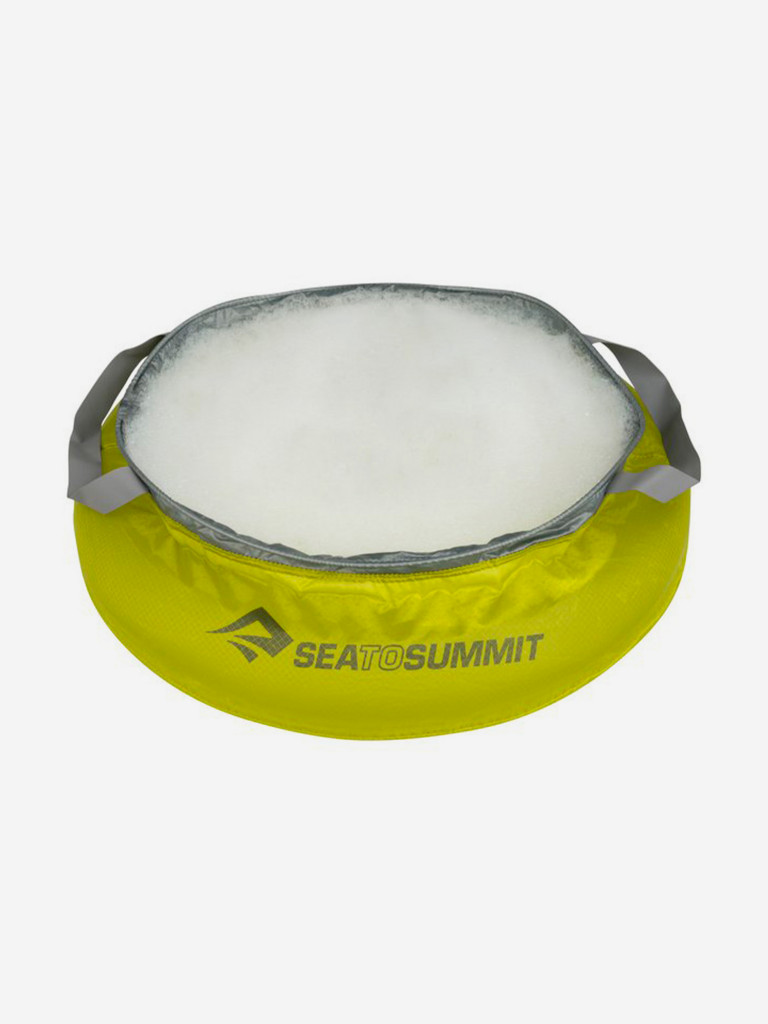 Ведро Sea To Summit Ultra-Sil Kitchen Sink 10L Lime/Grey зеленый цвет ...