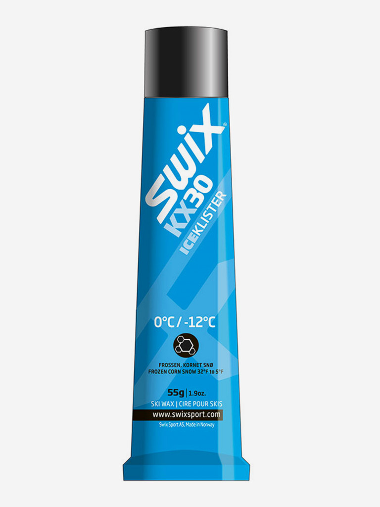 Клистер со скребком Swix KX30 Blue Ice, 0/-12 °C арт. KX30 голубой цвет — купить за 1499 руб ...