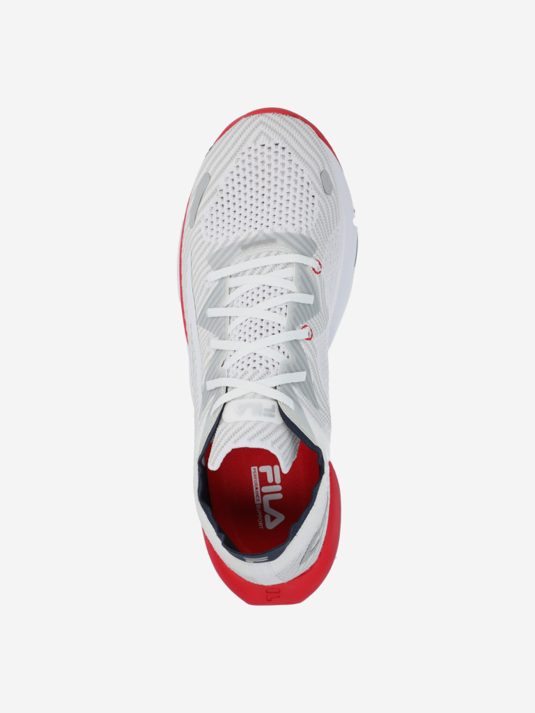 Кроссовки мужские FILA Shocket Run арт. FFM0079 белый/красный цвет ...