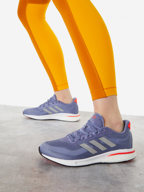 Кроссовки женские adidas Supernova арт. FZ2497 фиолетовый/белый/красный ...